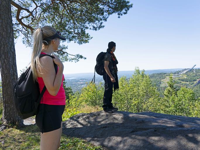 Oslo Hiking: View of the Oslofjord walk
